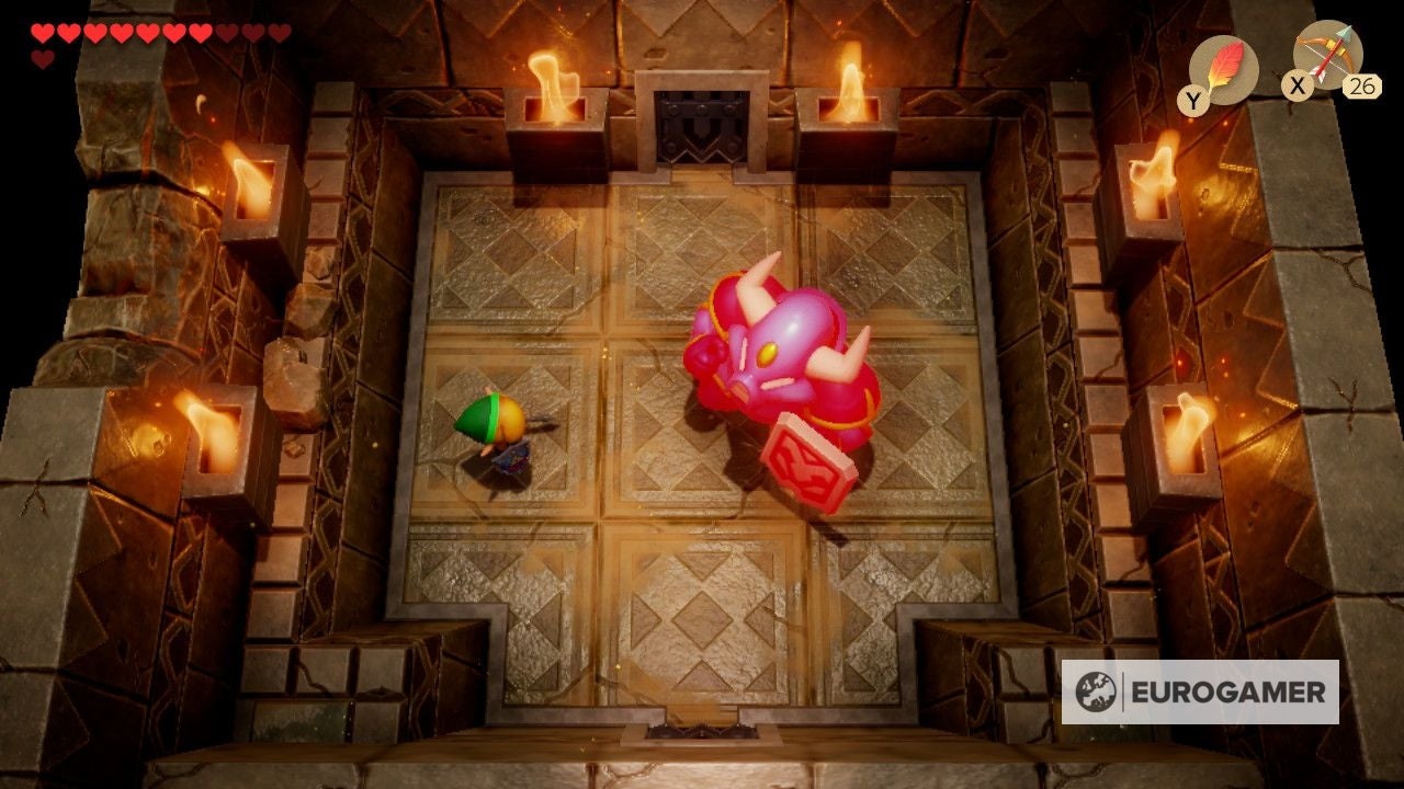 Zelda: Link's Awakening - Ancient Ruins, Armos Knight boss strategy ...