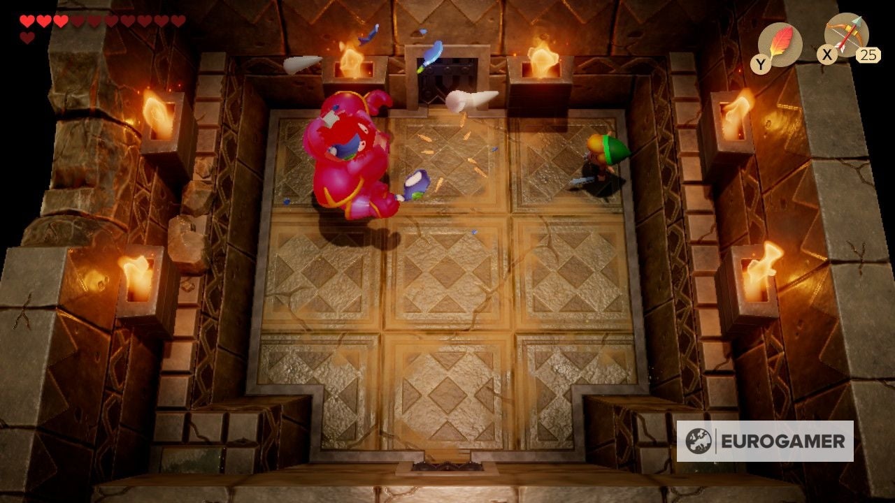 Zelda: Link's Awakening - Ancient Ruins, Armos Knight boss strategy ...