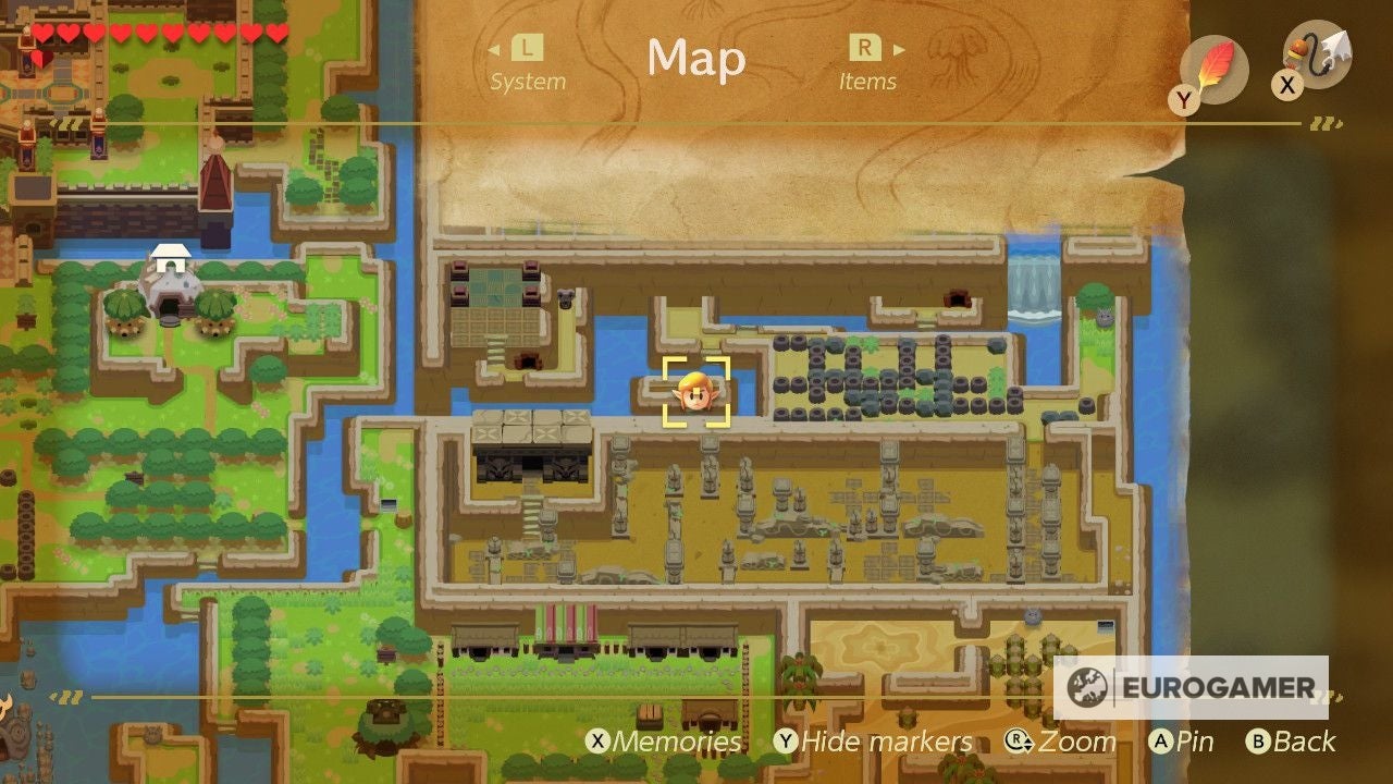 Zelda: Link's Awakening - Ancient Ruins, Armos Knight boss strategy ...